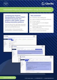 Automated Property Standardisation Group (PSG) Suite